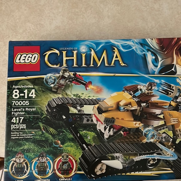 Toys | Legends Of Chima Lego Set Lavals Royal Fighter 7005 Brand New ...